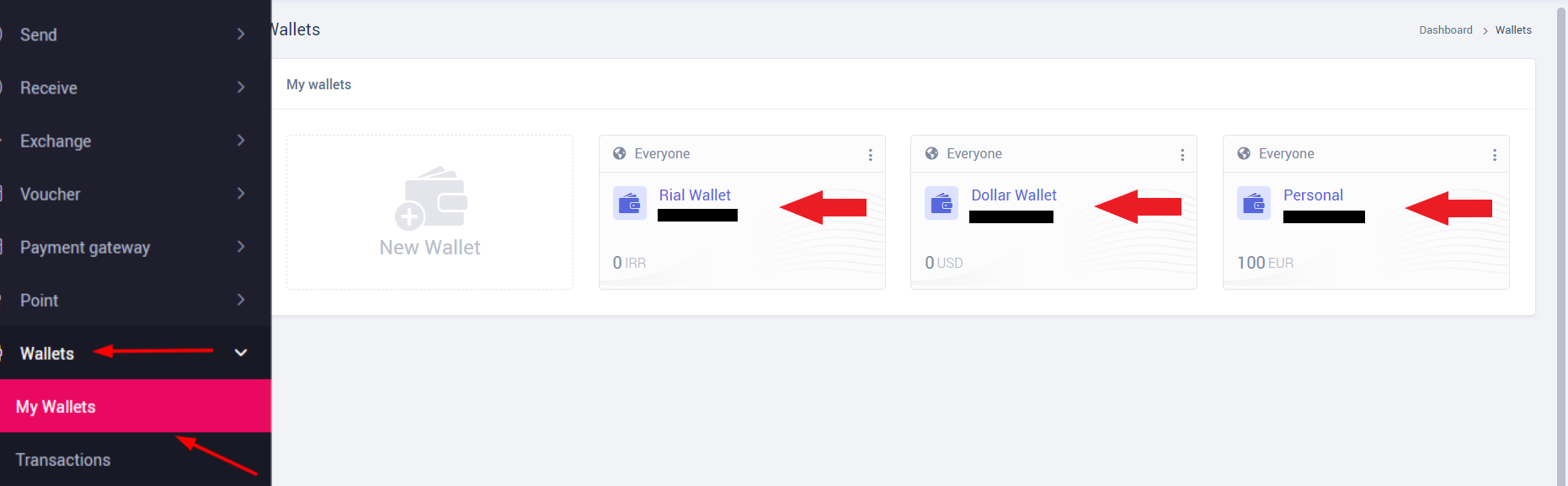 How to find Topchange Wallet addresses – Top change
